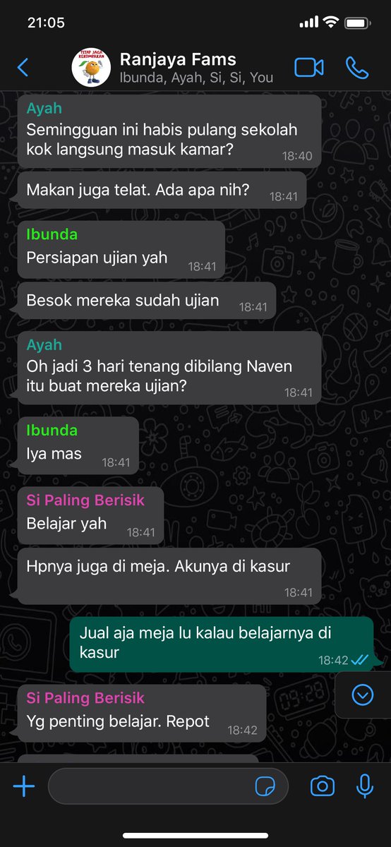 Ky || NCT AU on Twitter: "309. Besok mulai perang"