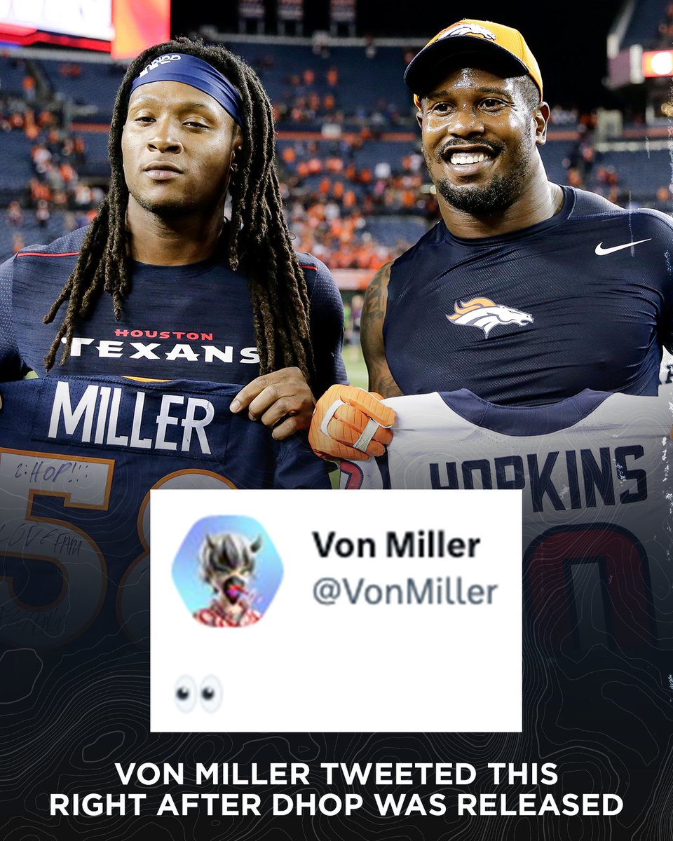 Sunday Night Football on NBC on Twitter: "Von Miller wants to see DeAndre Hopkins in Buffalo. 👀 ...