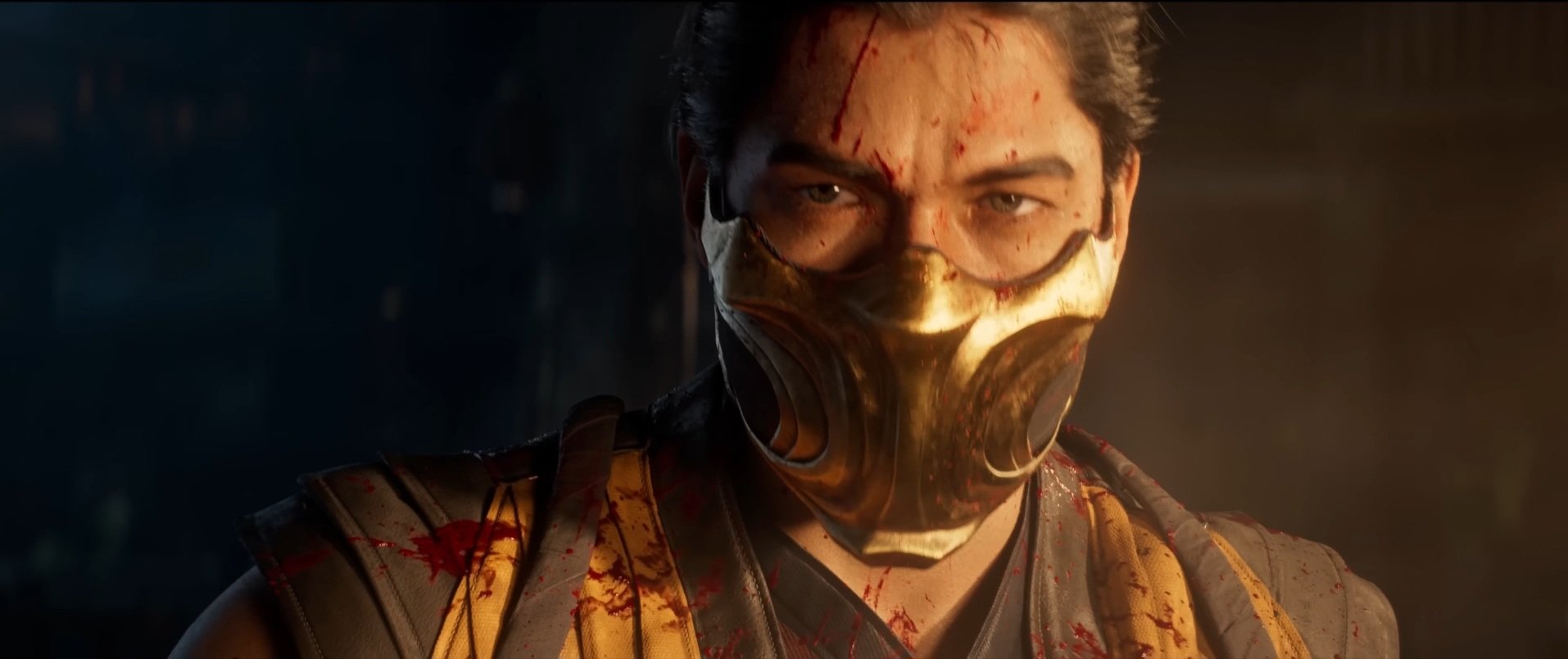 Mortal Kombat Scorpion Face Wallpaper