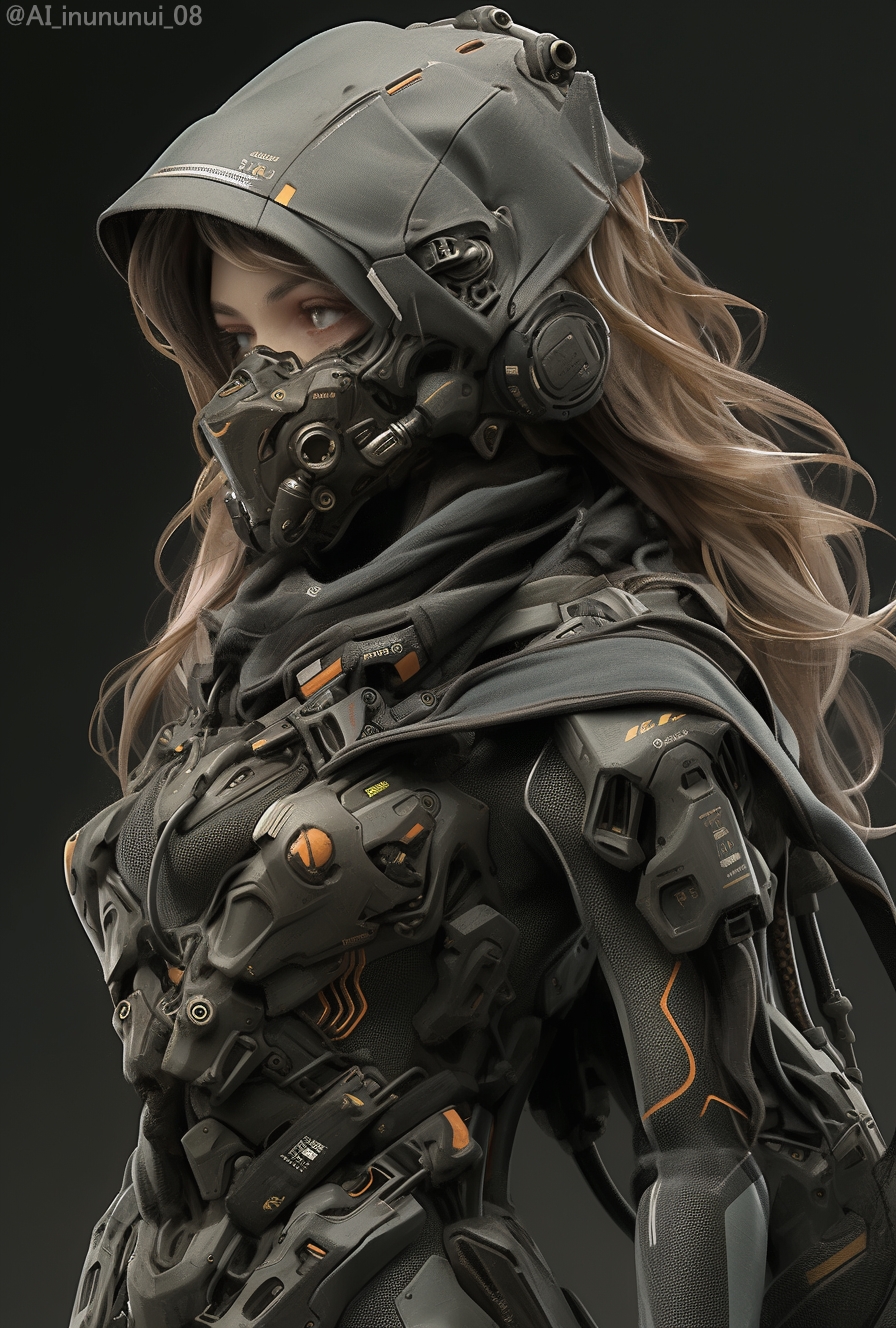 Futuristic Female Armor