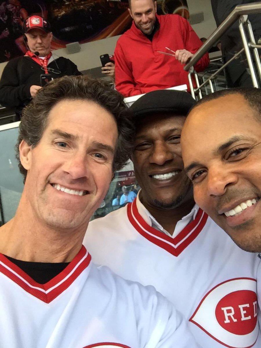 BaseballHistoryNut on Twitter: "Paul O’Neill, Eric Davis and Barry Larkin"