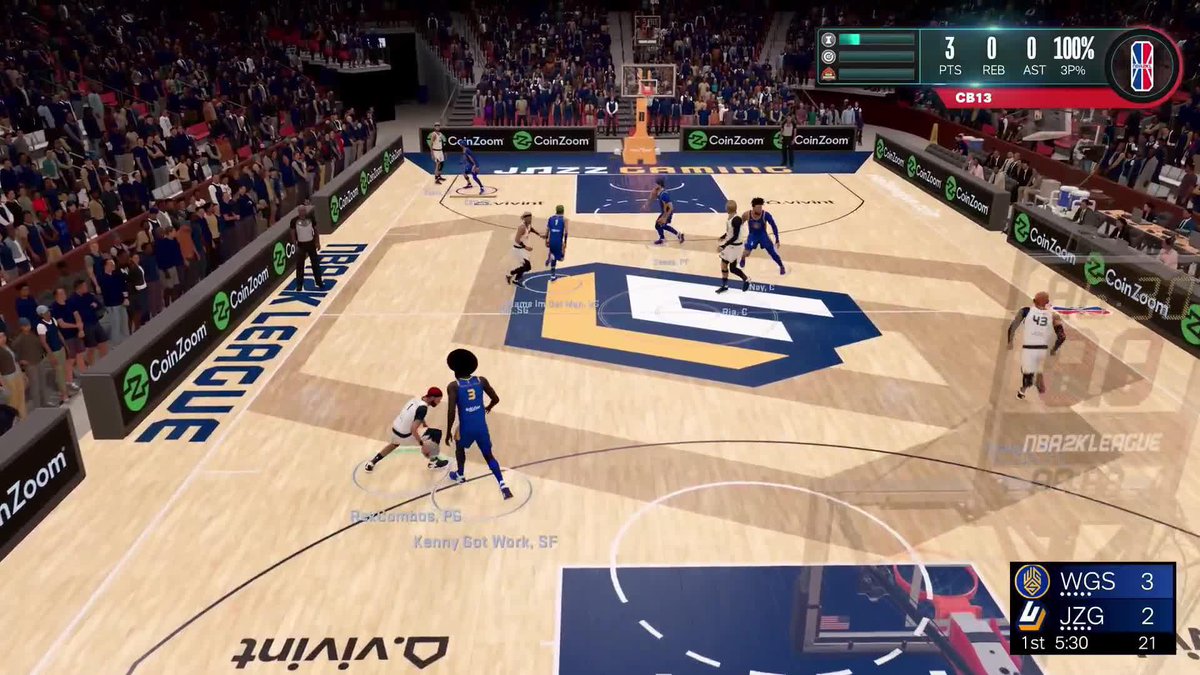 NBA 2K League on Twitter: "The 2022 ASG MVP @cb13 getting started early for @WarriorsGaming! 🖥 ...