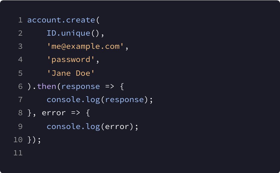 Eldad A Fux On Twitter Were Exploring Improvements To The Appwrite Web Sdk What Syntax Do