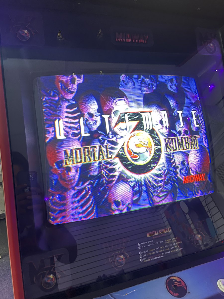 Brooklyn Games & Arcade on Twitter: "Now available #umk3 arcade machine. Clean inside and out ...