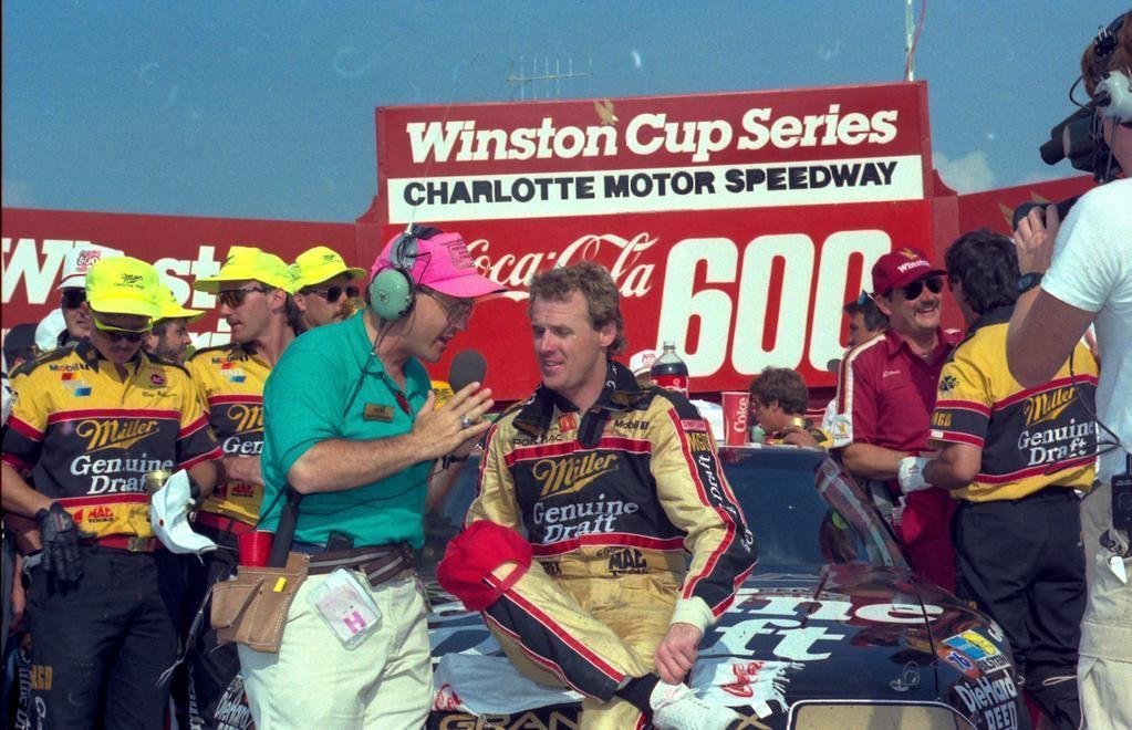 Andrew on Twitter: "33 years ago today, Rusty Wallace won the 1990 Coca-Cola 600 @ Charlotte."