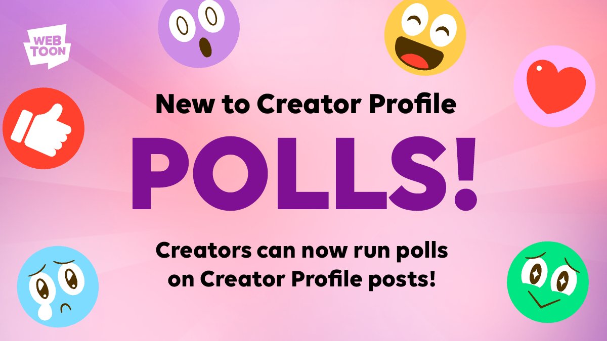 Webtoon Canvas On Twitter New Creator Profile Feature Connect And