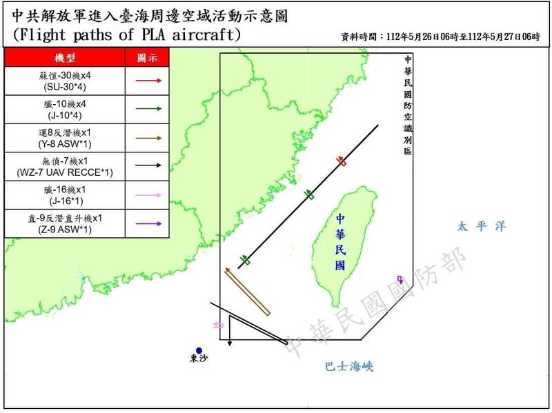 新台灣國防軍事網 on Twitter: "中國43機艦台海周邊活動 12架次軍機進入台灣防空識別區 https://def.ltn.com.tw/article/breakingnews ...