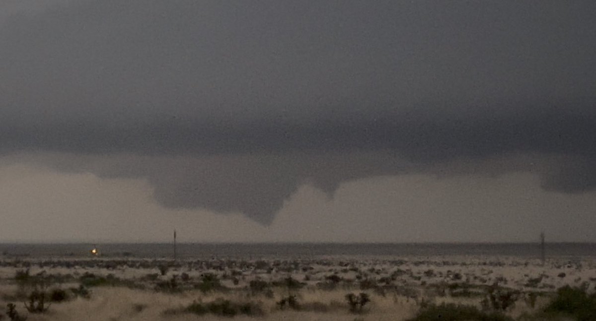 Connor Croff On Twitter Likely Tornado On The Ground Nw Of Elida Nm