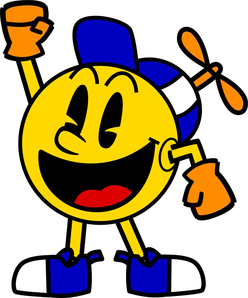 CosmicToons on Twitter: "My current refs of Pac-Man characters."