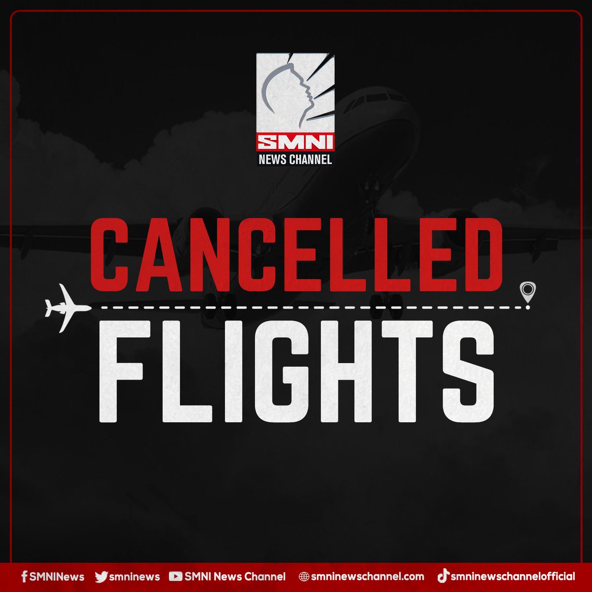 SMNI News on Twitter: "ADVISORY | Philippine Airlines has canceled the following flights due to ...