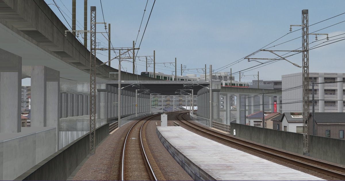 BVE 中央西線 制作Project on Twitter: "大曽根～新守山間の進捗です。 この区間での1番の見どころはなんといっても矢田川橋梁からの眺望です。 現実に近い雰囲気を出せるよう ...