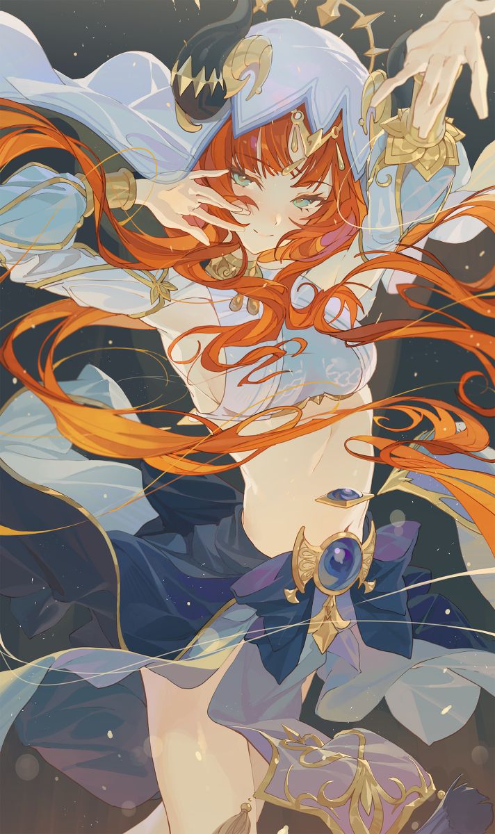 GenshinImpact FanArts on Twitter: "#GenshinImpact #原神イラスト #原神 #妮露 #Nilou Credits：HxxG / ホン from ...