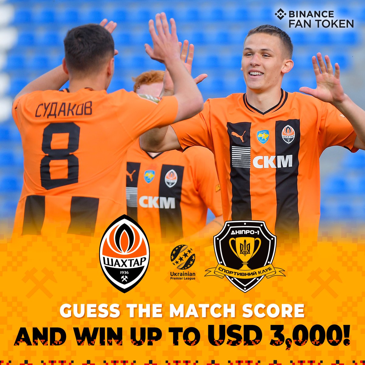 FC SHAKHTAR ENGLISH on Twitter: "⚽️ New match means new opportunity to win a share of USD 3,000 ...