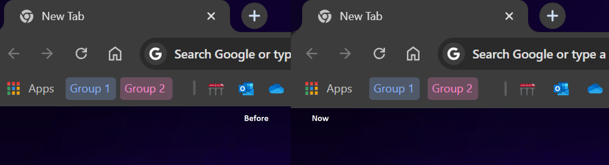 Leopeva64 on Twitter: "As part of Chrome's 2023 refresh, Google has increased (a bit) the height ...