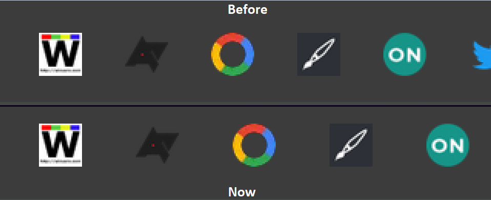 Leopeva64 on Twitter: "As part of Chrome's 2023 refresh, Google has increased (a bit) the height ...