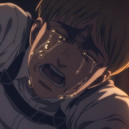 Armin Arlert Crying