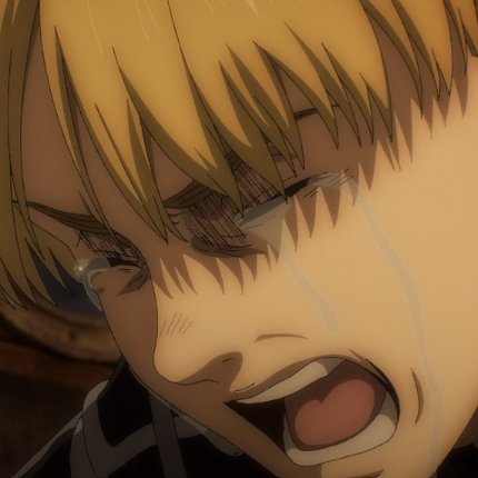 Armin Arlert Crying