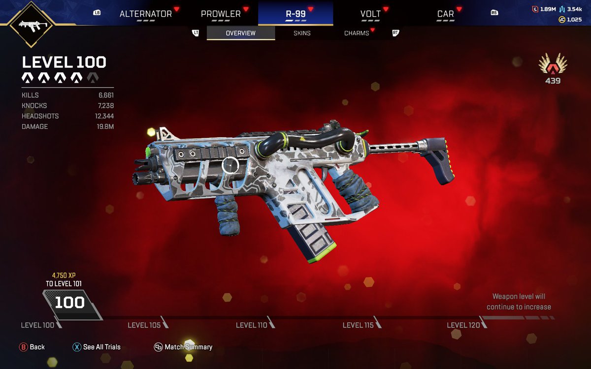 E8 Dezignful on Twitter: "Level 100 R99"