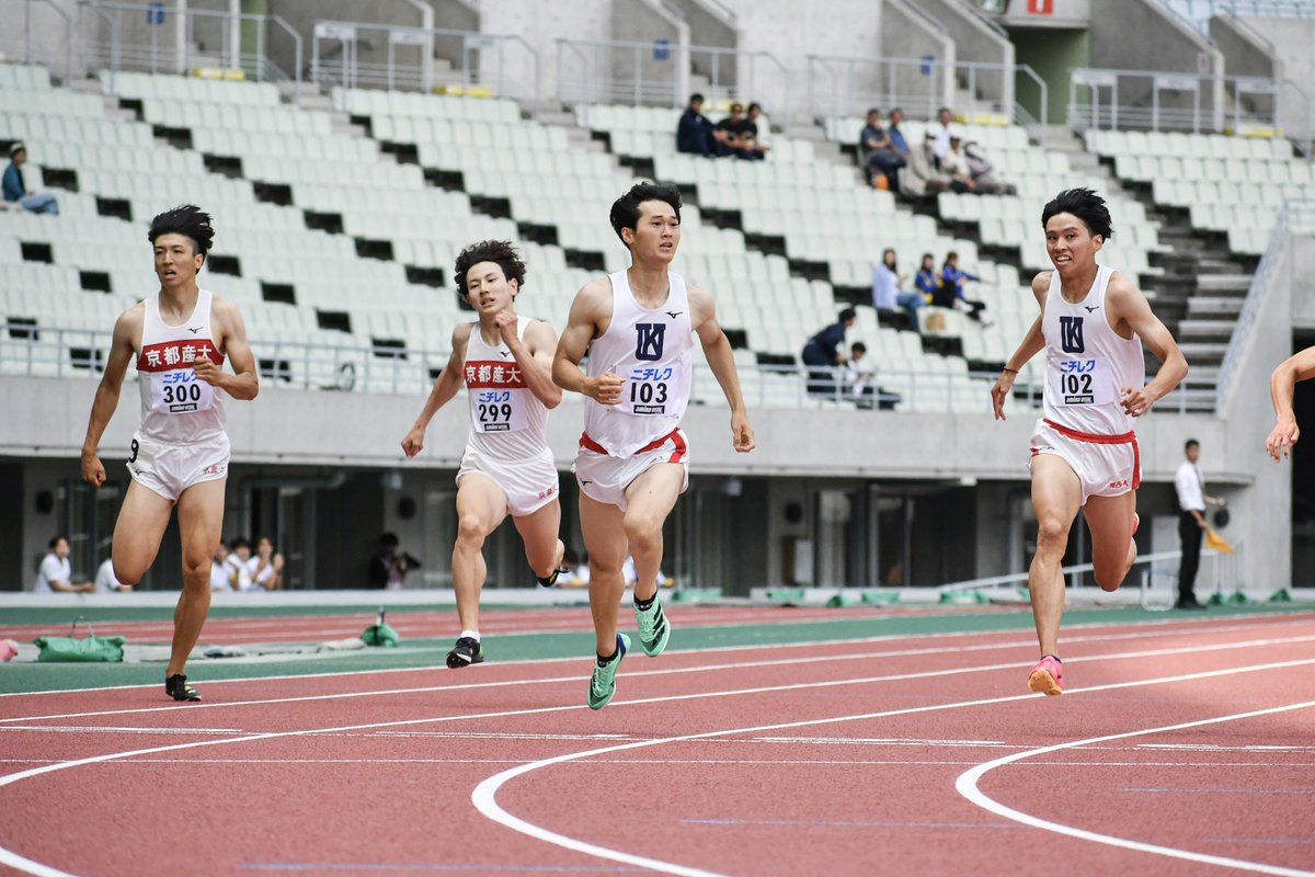 みやのした on Twitter: "#100関西IC 最優秀選手賞🎗松井健斗（関西大） 100m🥈10.49 200m🥇20.65 関西学生タイ 大会新 4×100mR（2走）🥇38.91 ...