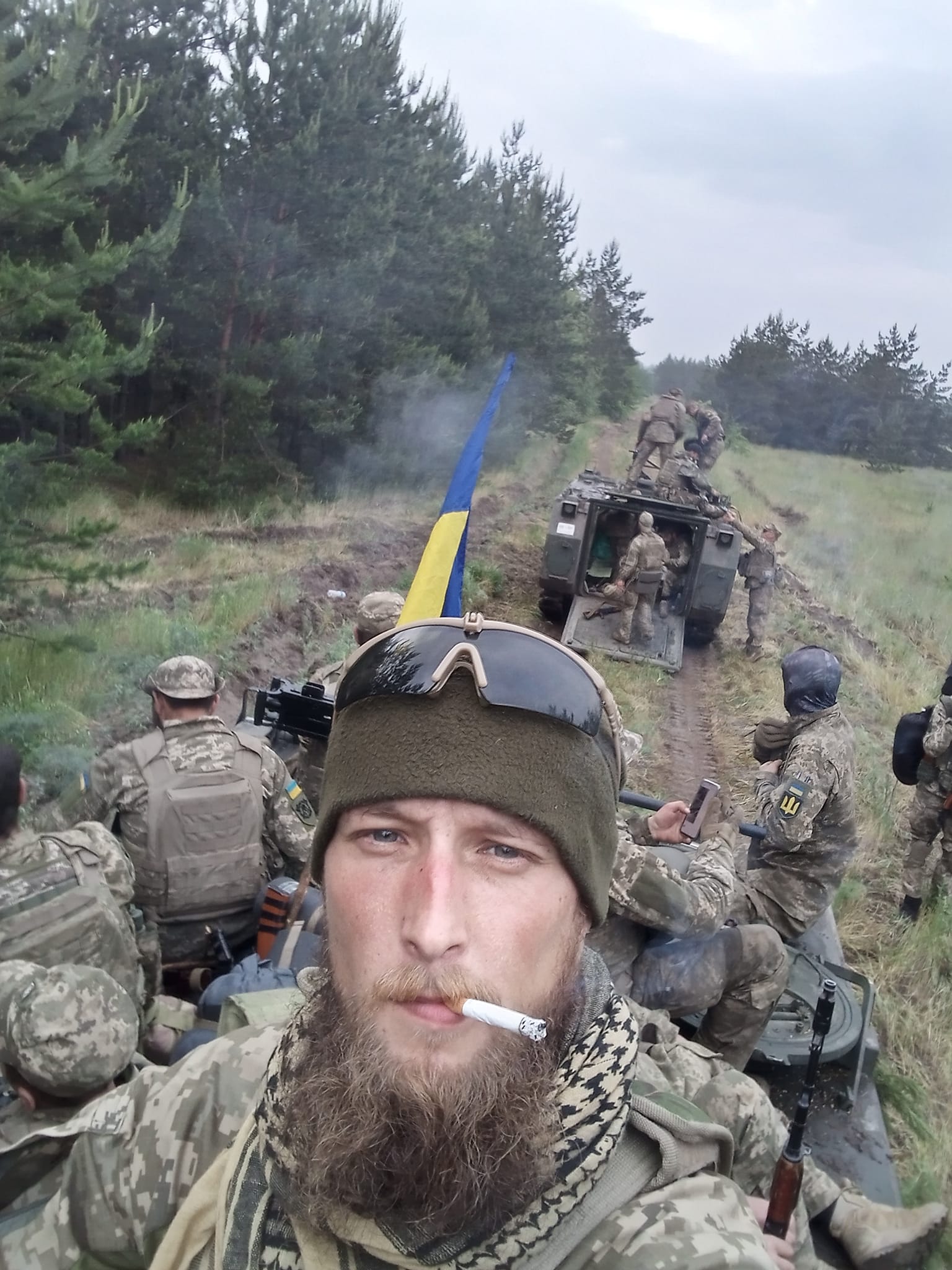 MilitaryLand.net on Twitter: "📷Soldiers of M113 armored personnel carriers of Ukrainian 32nd ...