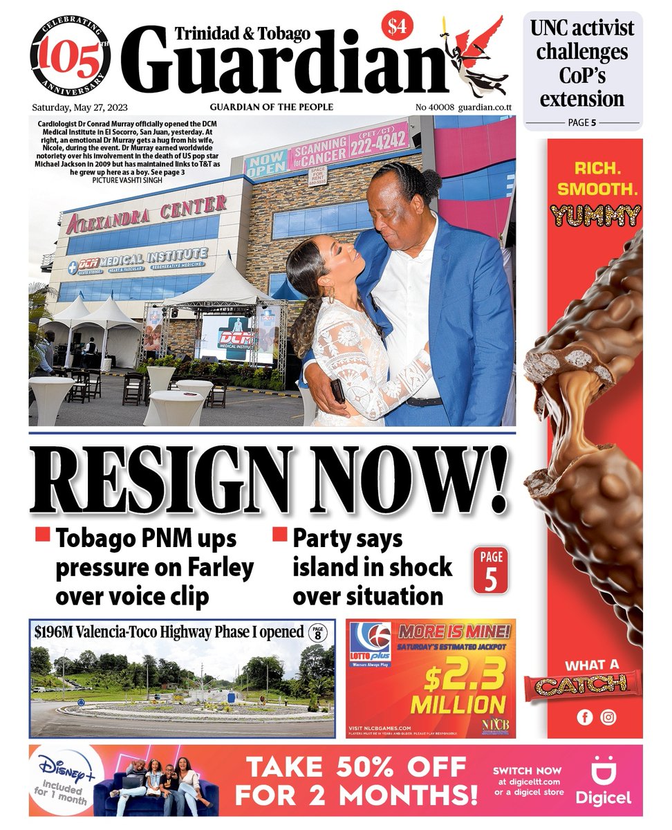 Cnc3tv On Twitter Todays Guardian Newspaper
