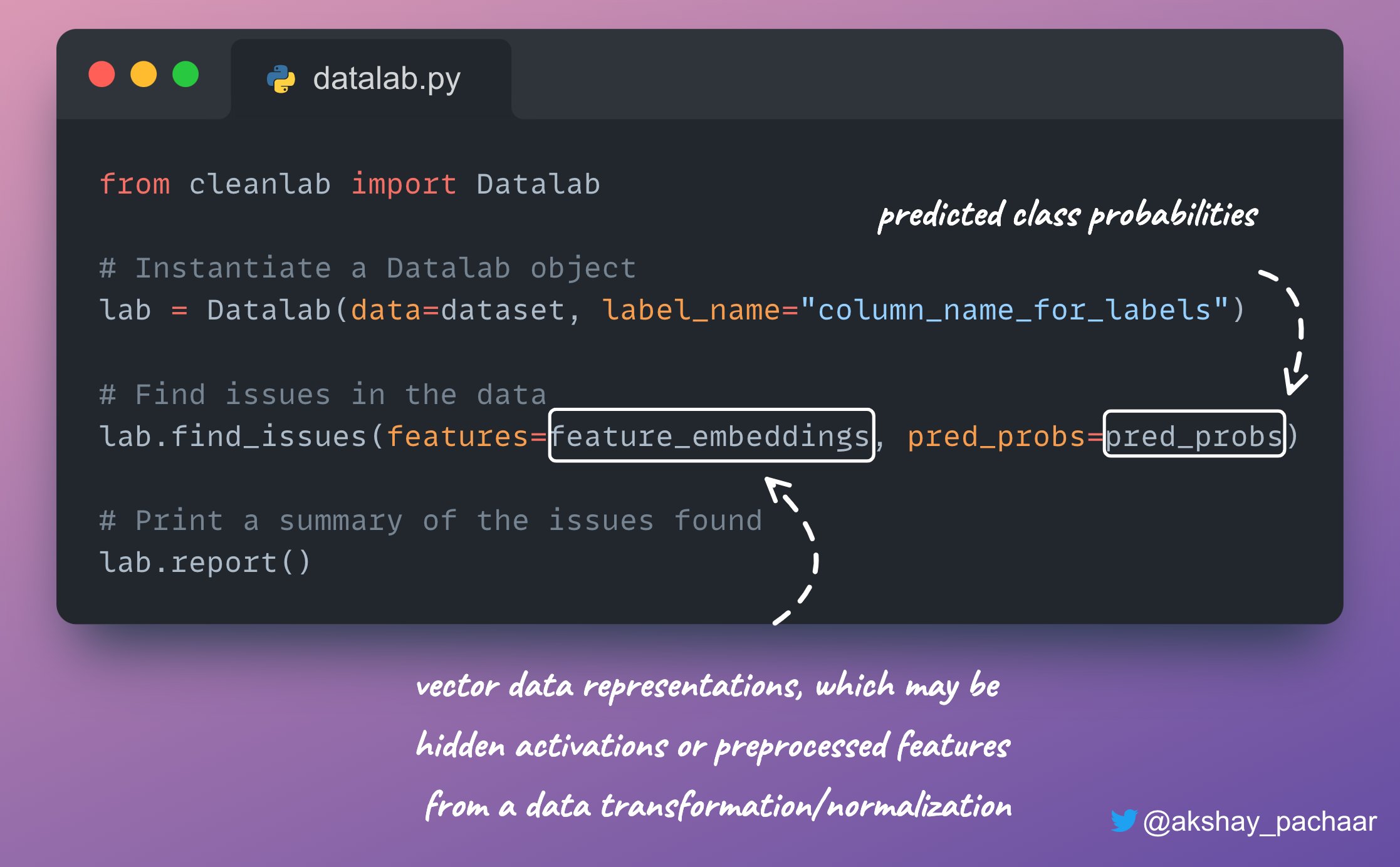 Akshay 🚀 on Twitter: "ML models can only be as good as the data they're trained on! Introducing ...