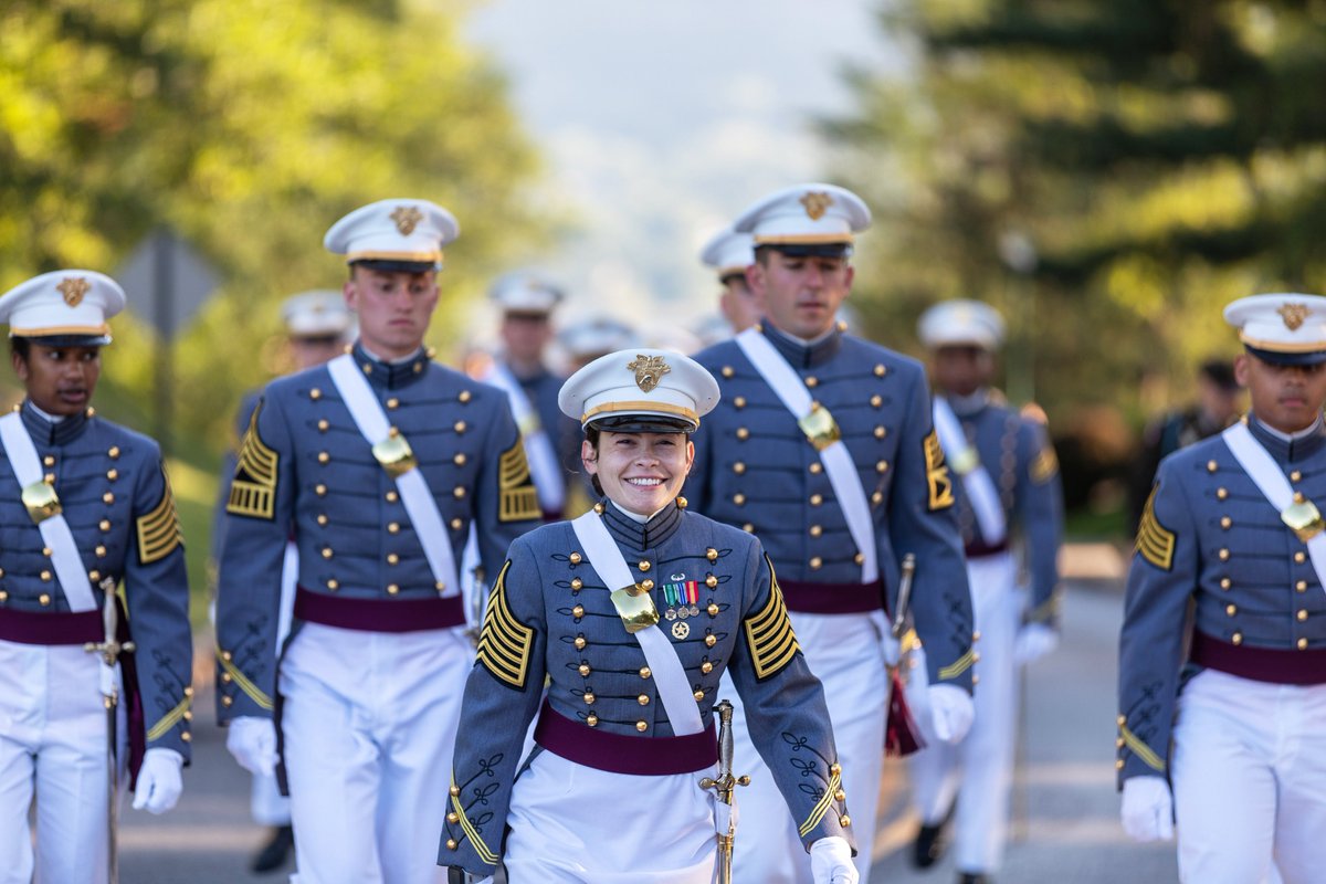 U.S. Military Academy at West Point on Twitter: "📷Marching Proud! USMA Class of 2023 marches up ...