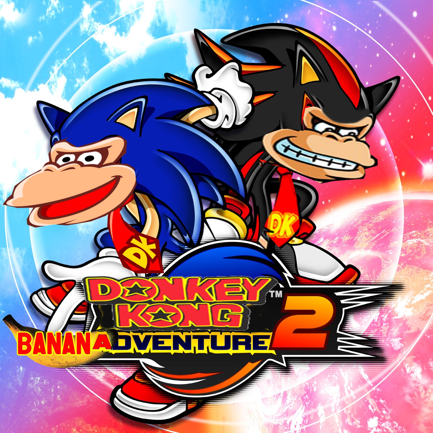 Donkey Kong Contro Sonic