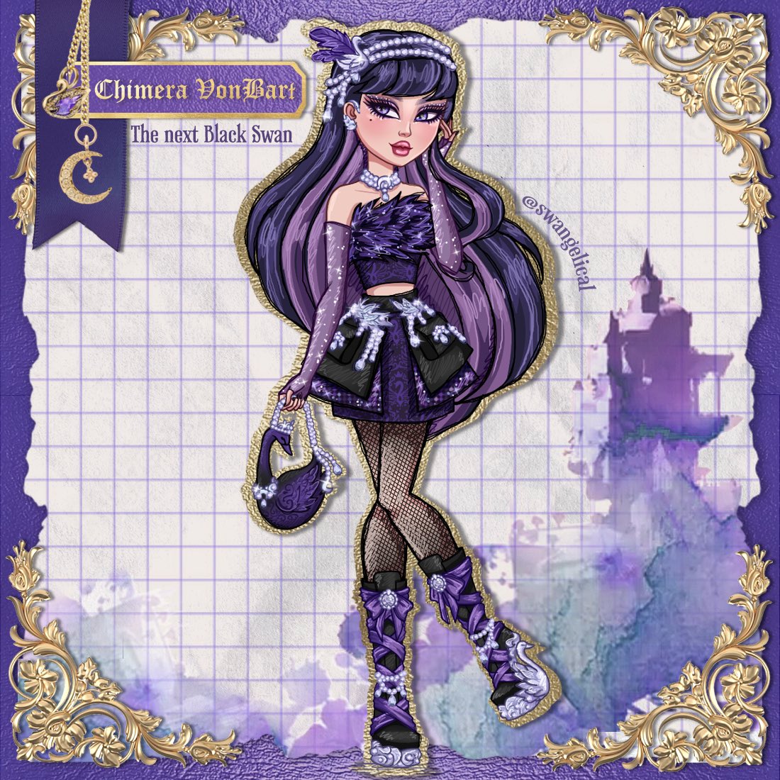 Ever After High Dolls Duchess Swan