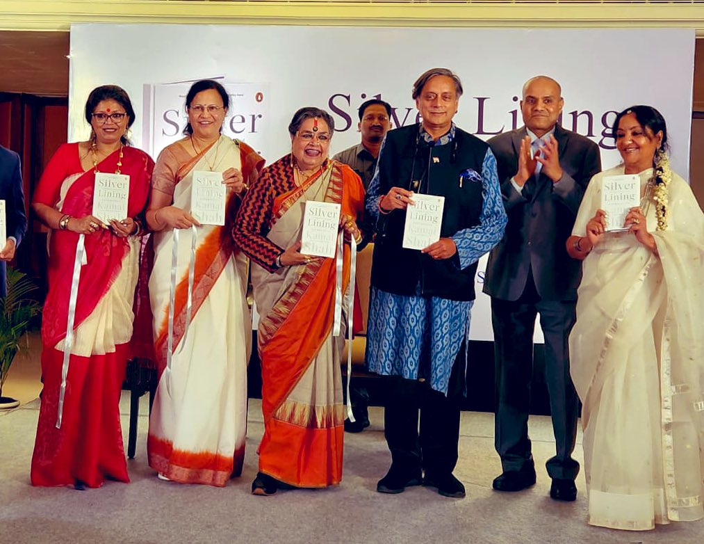 Shashi Tharoor on Twitter: "Launched “Silver Linings” by Kamal D.Shah, the remarkable account of ...