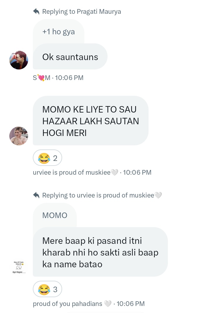 Pragati Maurya on Twitter: "Bhai hum sab kya pglpanti kr rhe h 😭😭"