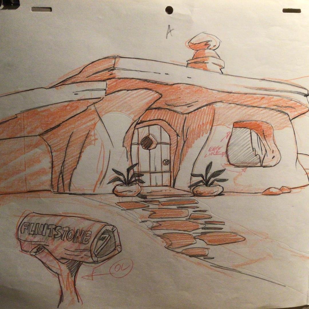 Flintstones House Blueprints
