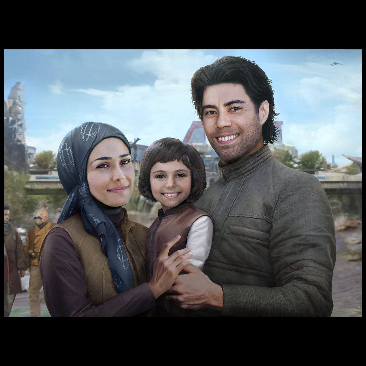 Star Wars Family Portrait