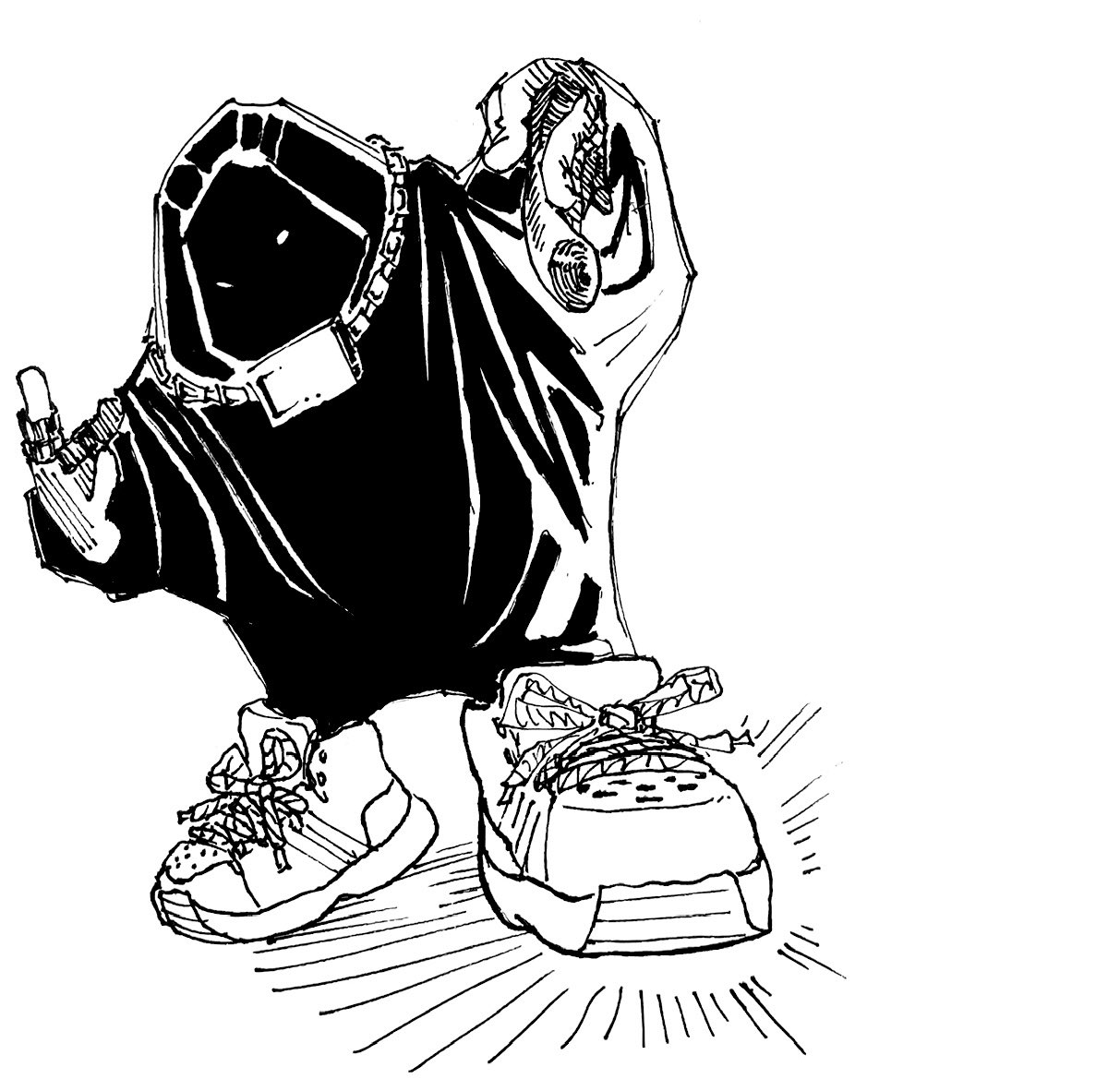 Graffiti Characters Gangster By Wizard