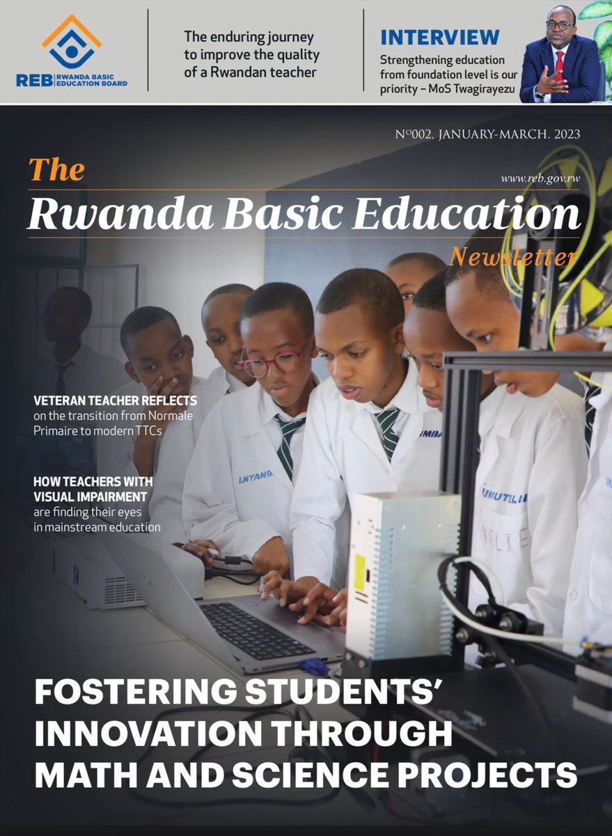 Rwanda Basic Education Board on Twitter: "Dear esteemed reader, The Rwanda Basic Education ...