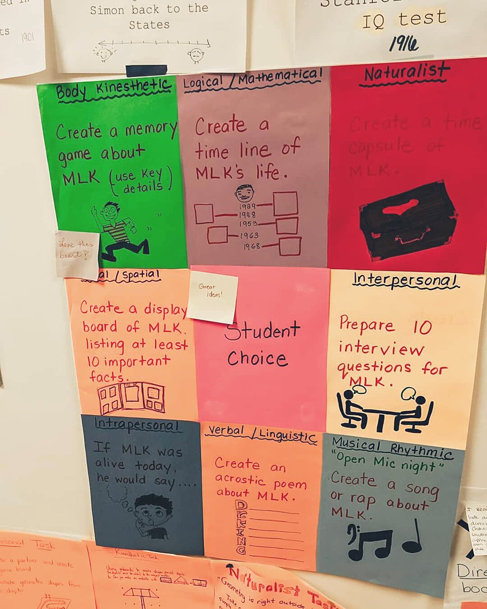 edutopia on Twitter: "Teacher tip 💡 Check out these jumbo choice boards ...