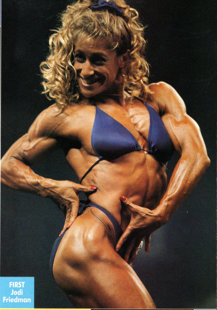 Female Muscle Fan on Twitter: "Jodi Friedman"