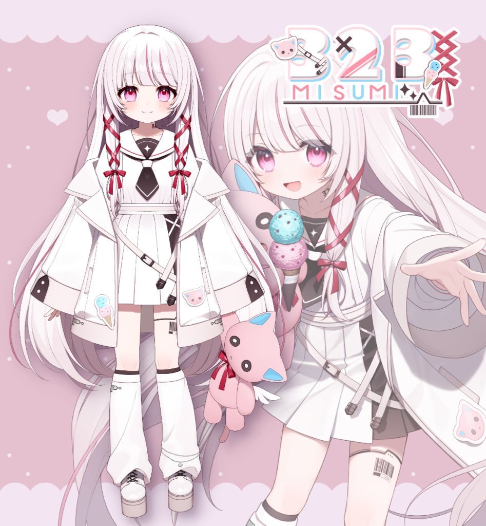 323(みすみ) ️☘️新人VTuber on Twitter: "@dazzzz_tw 初めまして！ 歌うゆるふわサイボーグ、323(みすみ)と申します☺️ 素敵イラストに惹かれ企画応募させ ...