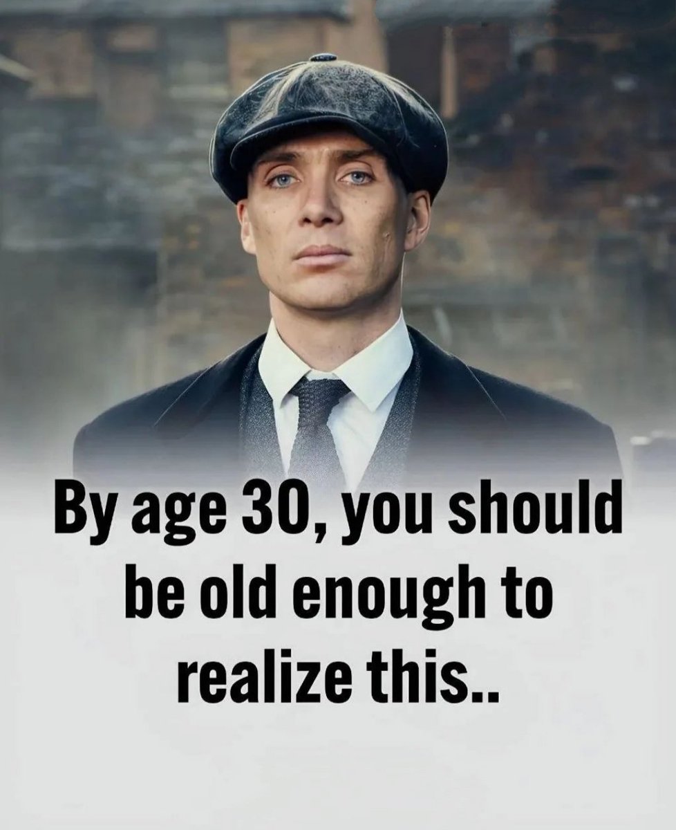 By age 30, you should be old enough to realize this... - المسلسل من Seek Wiser @SeekWiser_ - رتبها