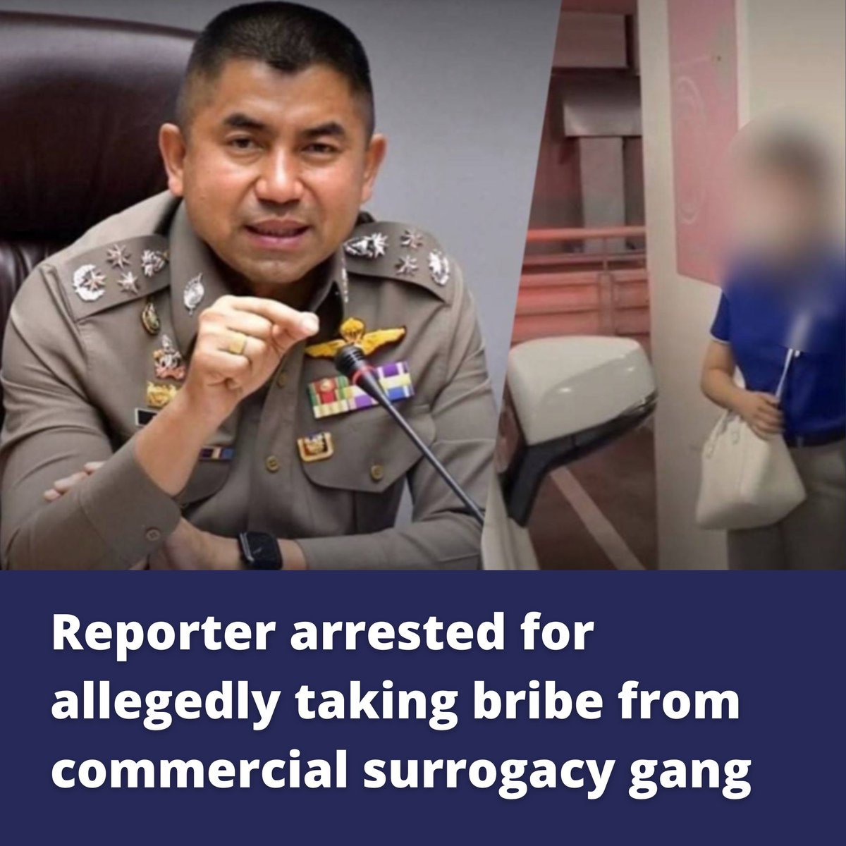 Thai Pbs World On Twitter A Female Reporter Who Claims To Have Close
