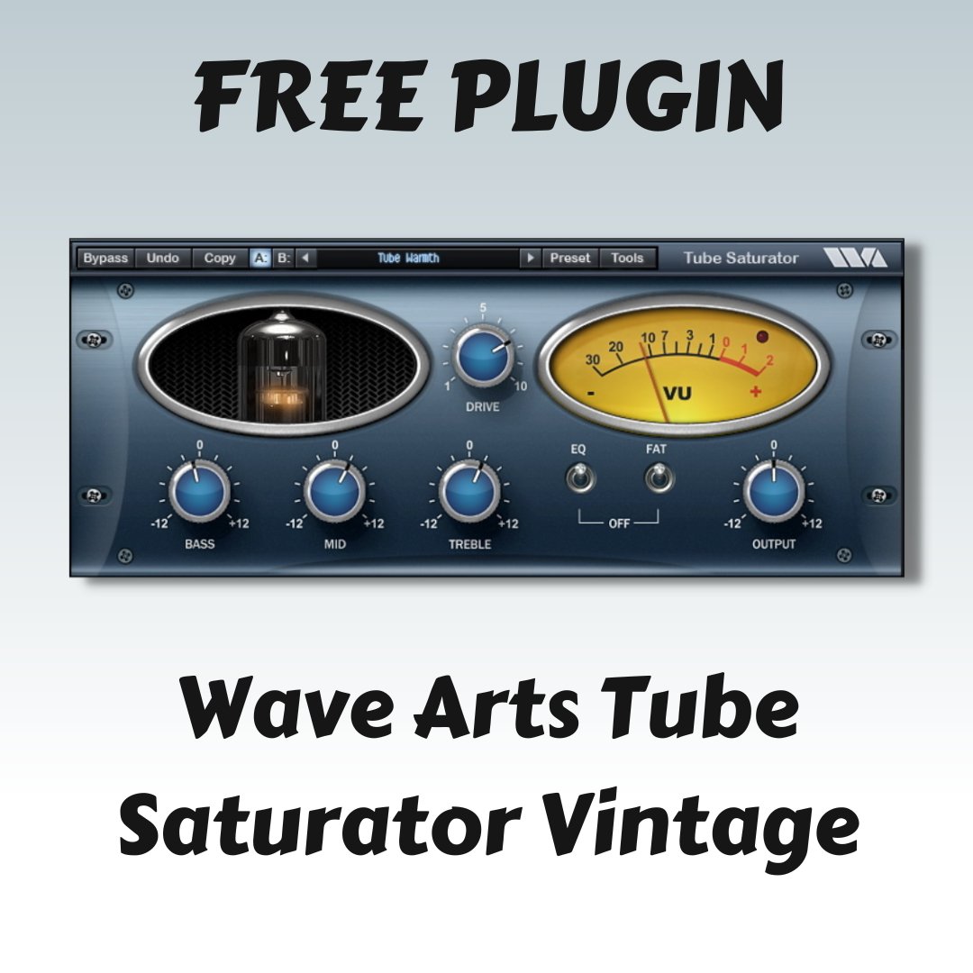 PLUGIN DEALS 🔌 💵 on Twitter: "Try a FREE plugin every day 👍 ️Today's plugin: Wave Arts Tube ...