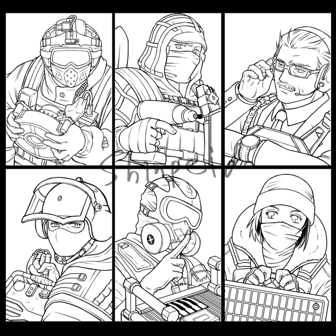 WIP,line drawing. 描いてるよー。 | 新兵α さんのマンガ | ツイコミ(仮)