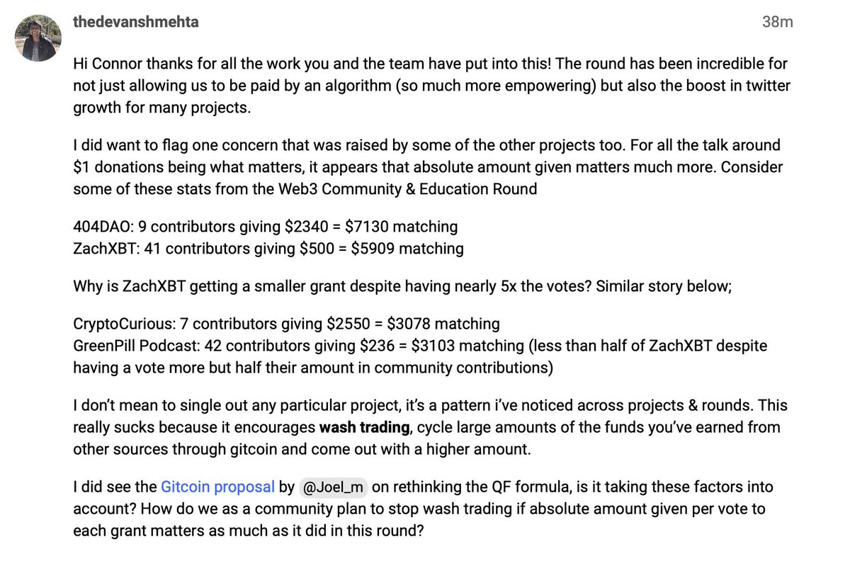 Devansh Mehta on Twitter: "Wash trading is an underappreciated issue in ...