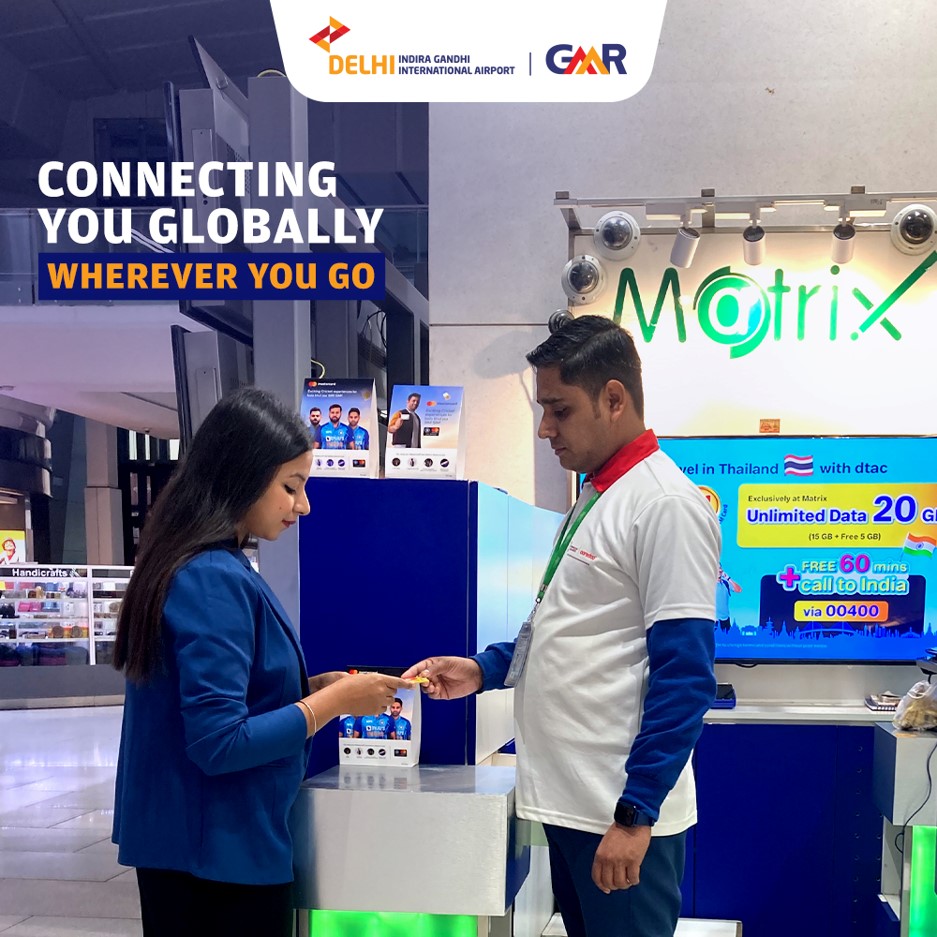 Delhi Airport on Twitter: "Keep in touch with friends and family while travelling to and from ...