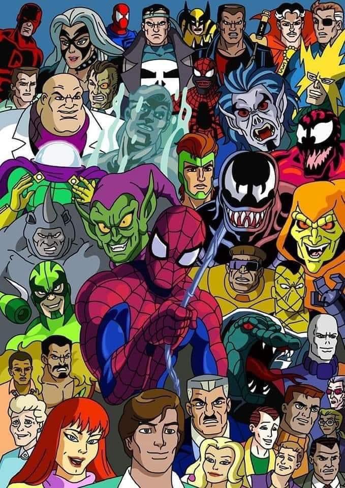 All Spiderman Characters