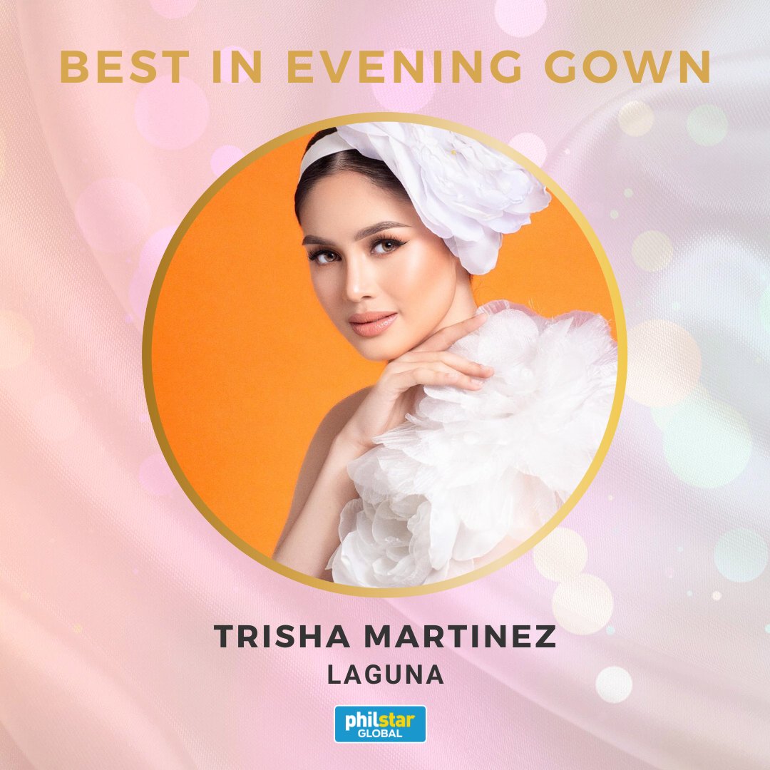 Philstar.com on Twitter: "BEST IN EVENING GOWN GOES TO... Trisha Martinez from Laguna! # ...
