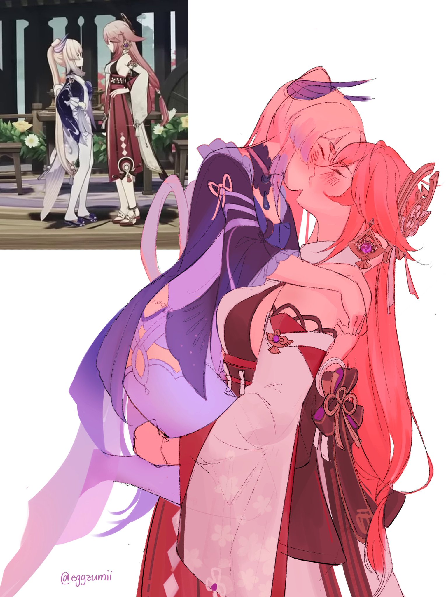 sinimon💘eimiko hell on Twitter: "this is definitely what happened off-screen (@sighoflethe 's ...