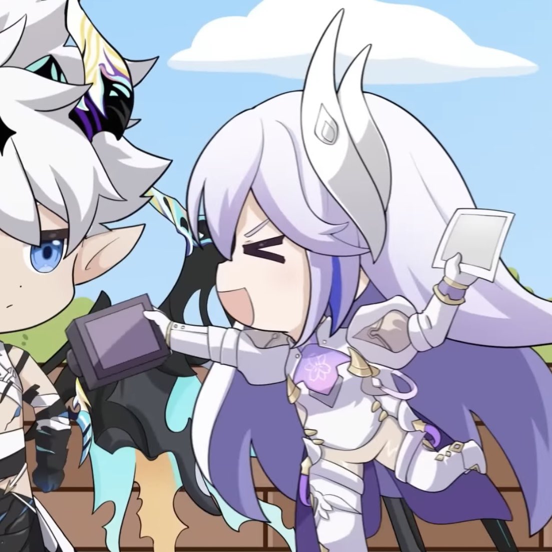 Honkai Chibi on Twitter: "misteln is just a silly little guy"