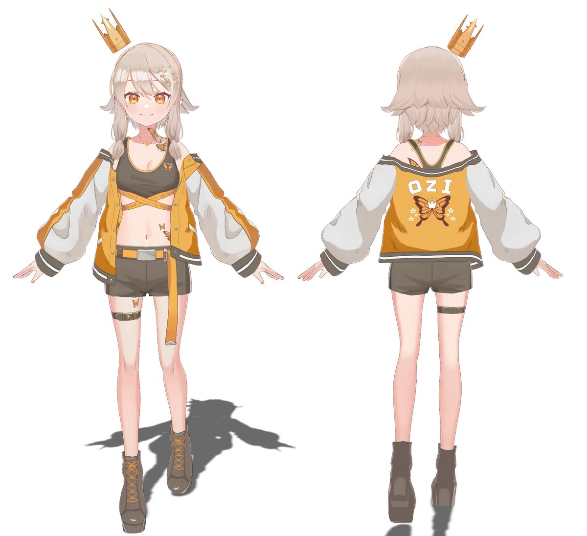 しらとりこはね@VRoid on Twitter: "RT @ppekko2: 燠芳 / 燠芳 by ぺっこぱん https://hub.vroid.com/characters ...