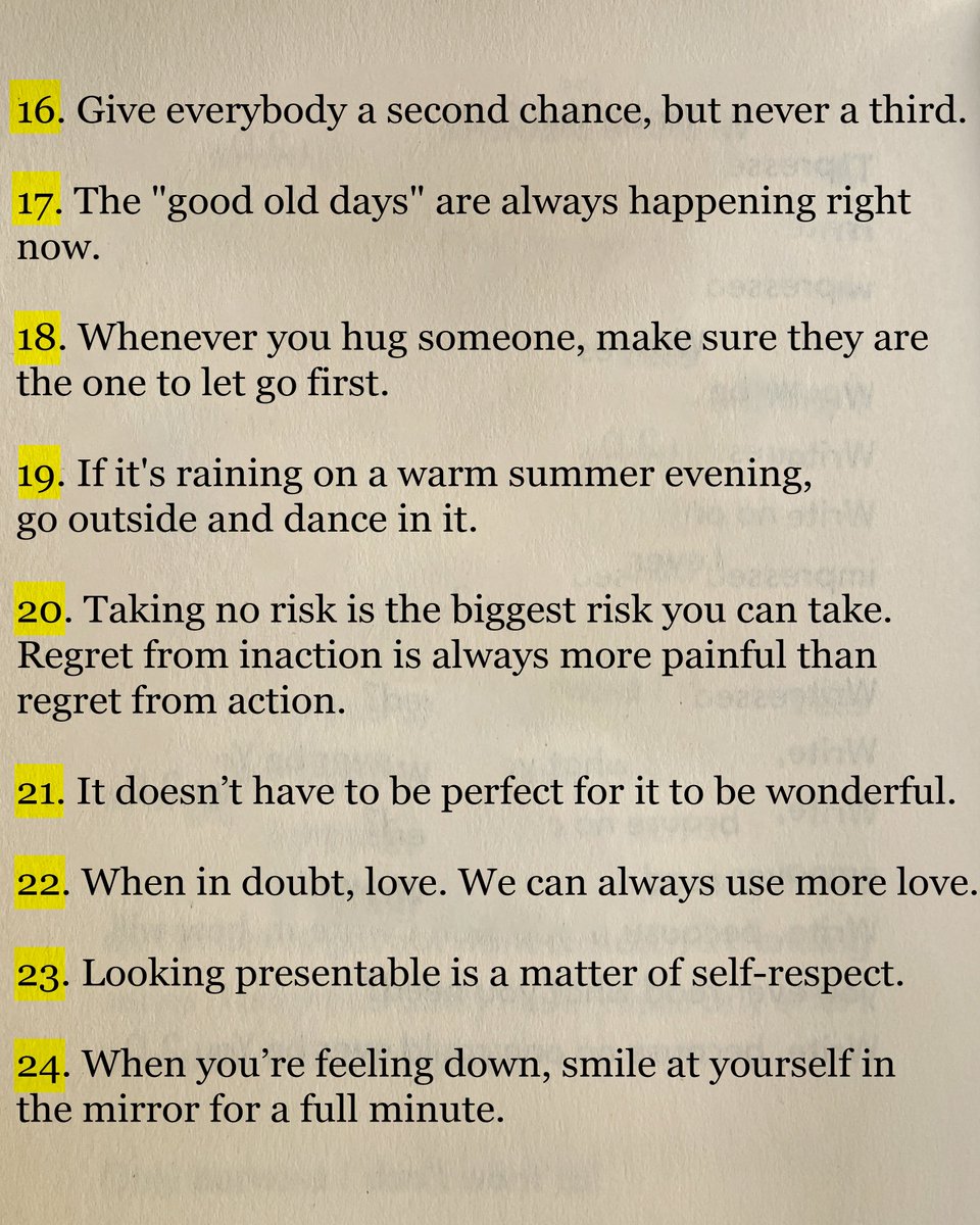 40 Things I Wish I Had Known 10 Years Ago 1) - Thread from Library ...